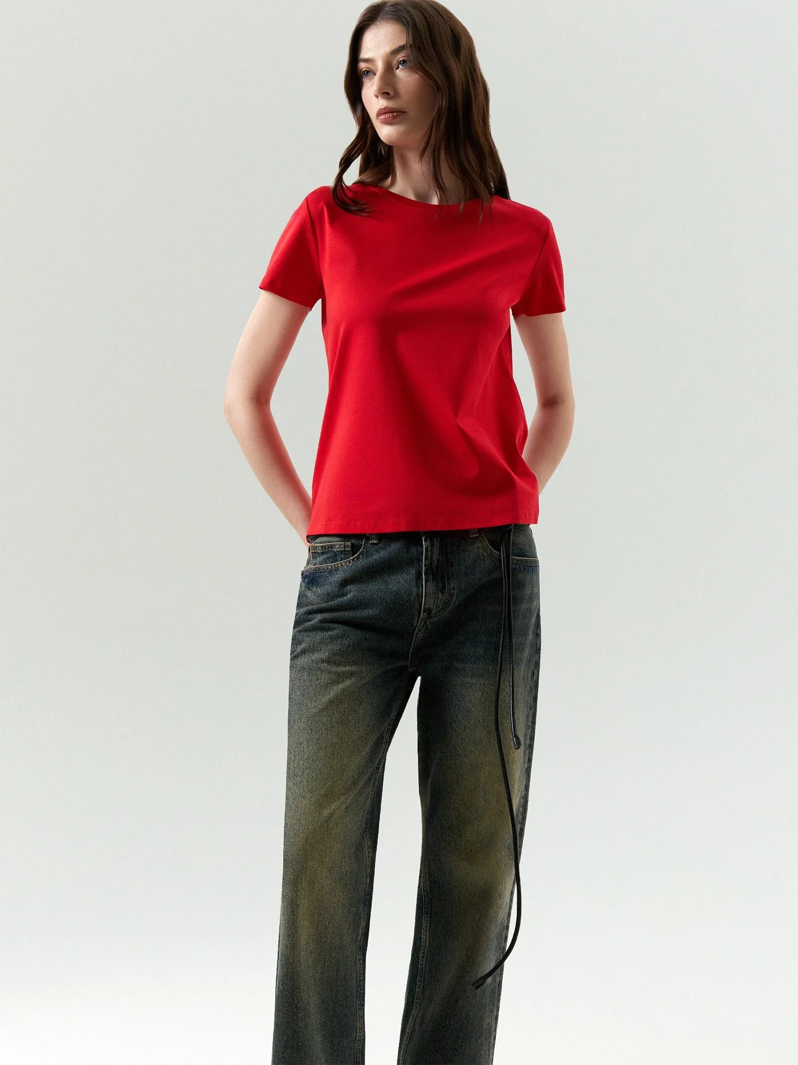 Футболка из 100% хлопка цвет: красный B2579/soho | купить в интернет ...